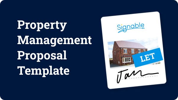 Property Management Proposal Template - Signable